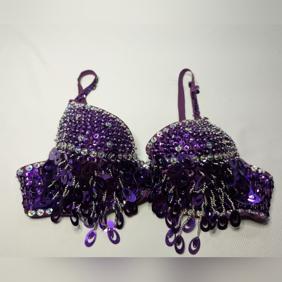 Intimates & Sleepwear | Belly Dancer Mardi Gras New Years Embellished ...